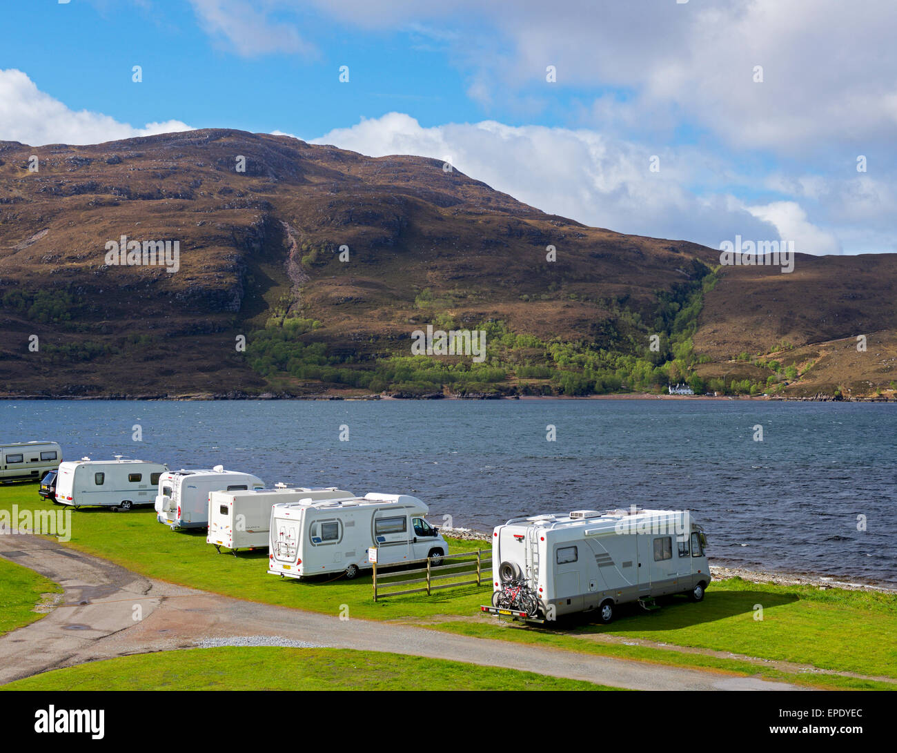 Scottish campsite hi-res stock photography and images - Alamy