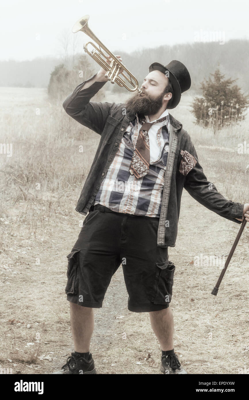 Vagrant Tramp Homeless Man Beard Stock Photos & Vagrant Tramp Homeless ...