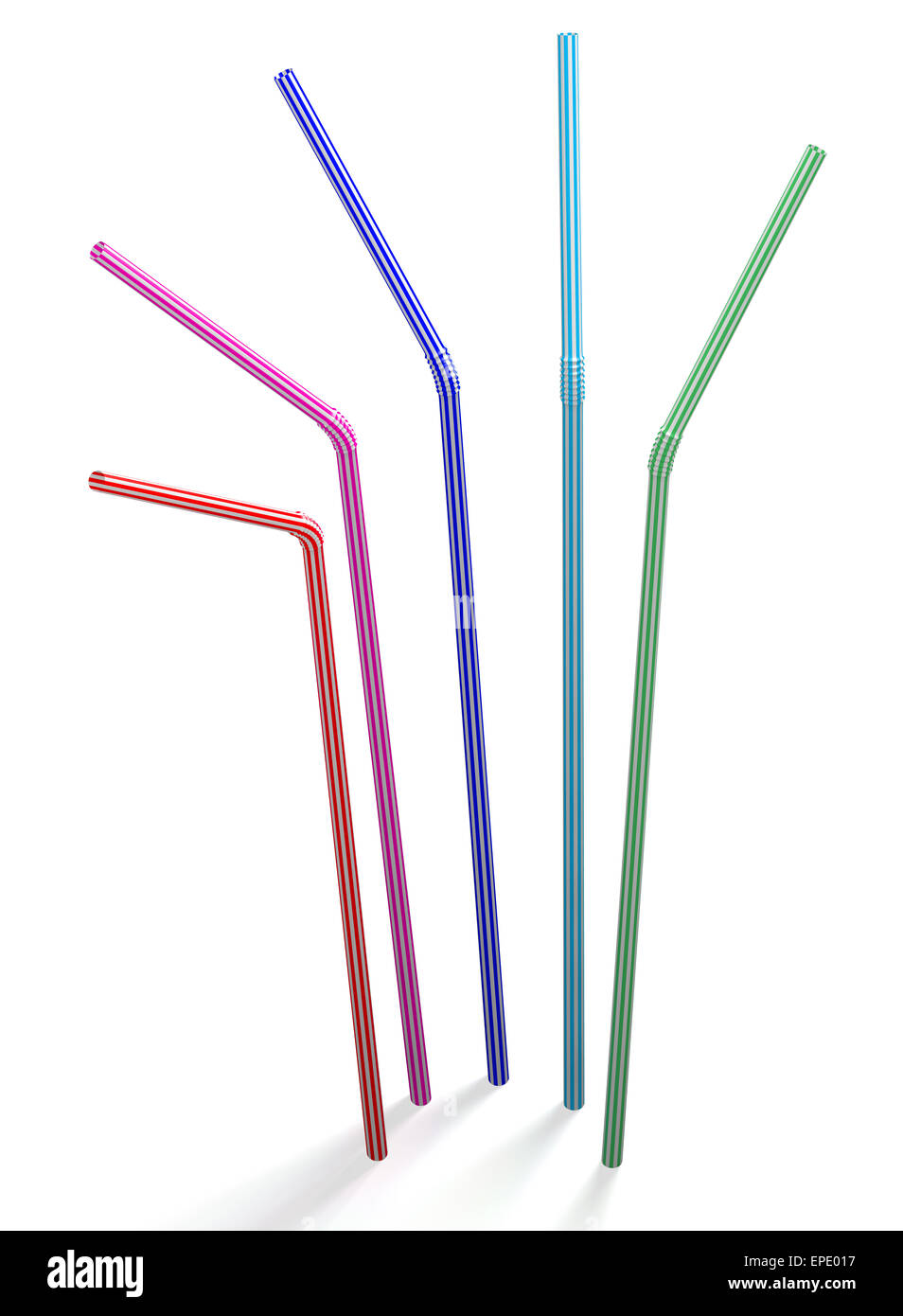 3D rendering of the straw Stock Photo - Alamy