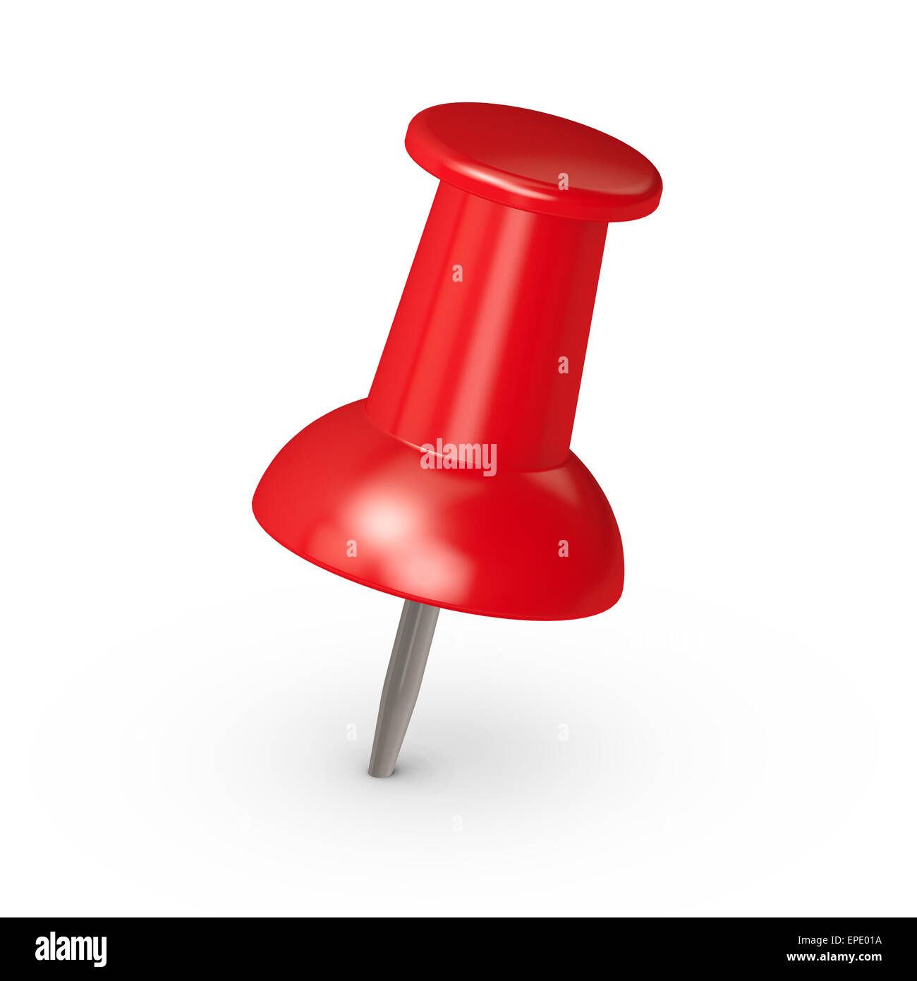 3D rendering of the pin Stock Photo - Alamy