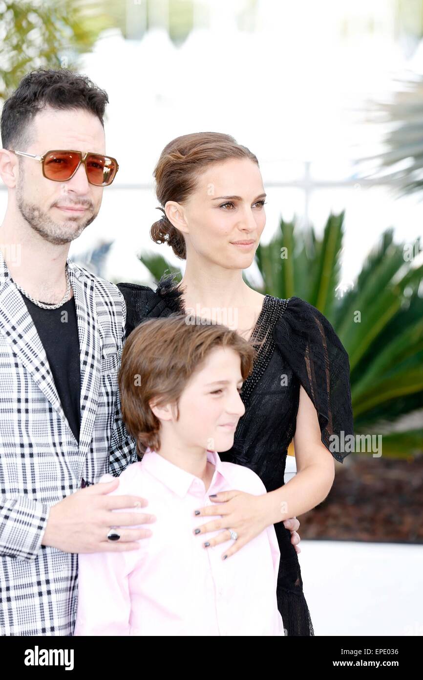 Cannes, Ca, France. 17th May, 2015. Natalie Portman Amir Tessler ...