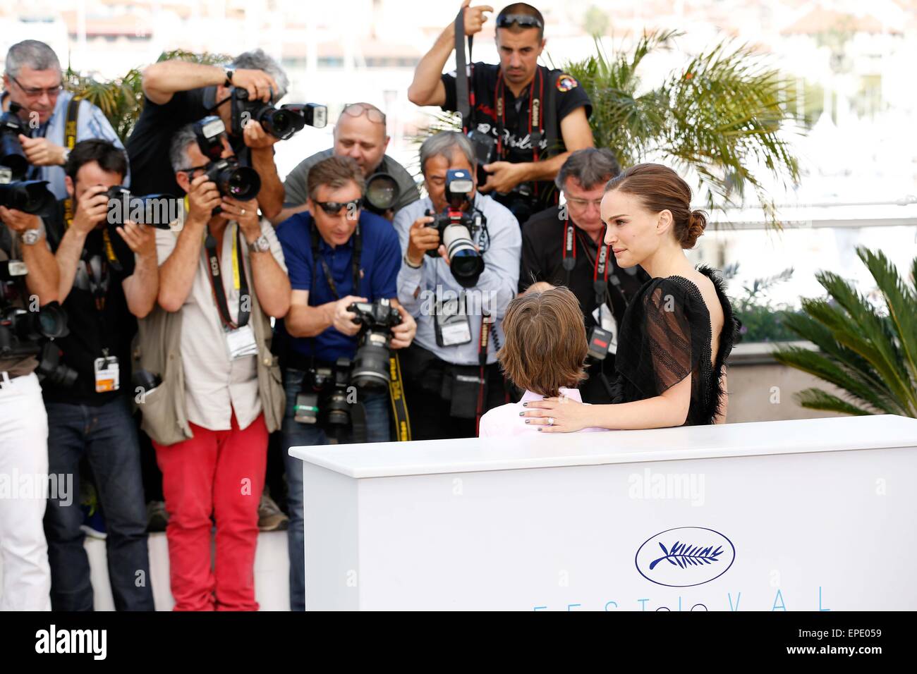 Cannes, Ca, France. 17th May, 2015. Natalie Portman, Amir Tessler ...