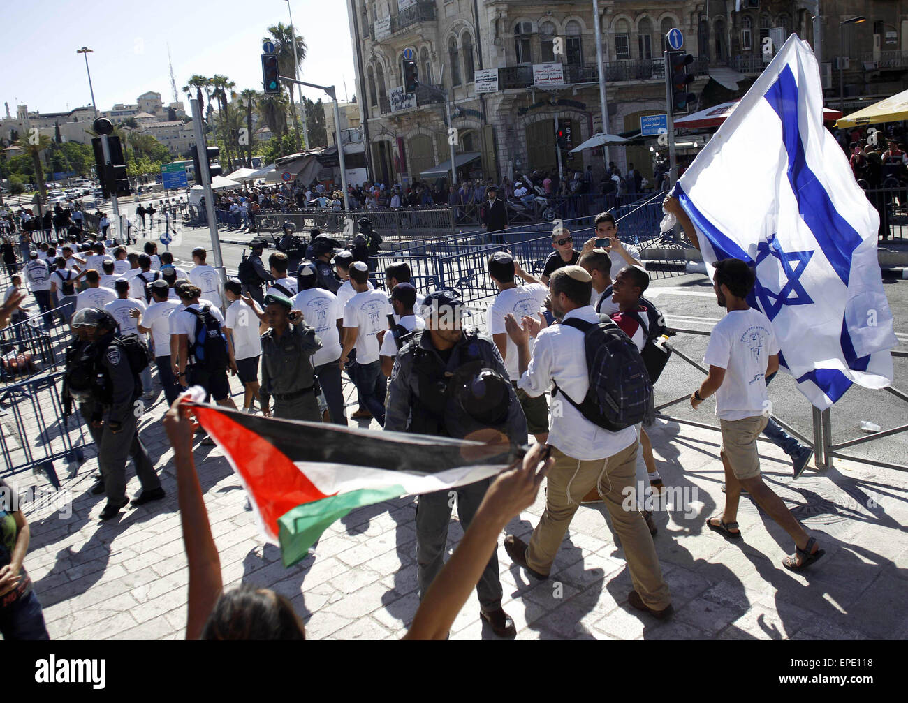 Jerusalem, Jerusalem, Palestinian Territory. 17th May, 2015. A ...