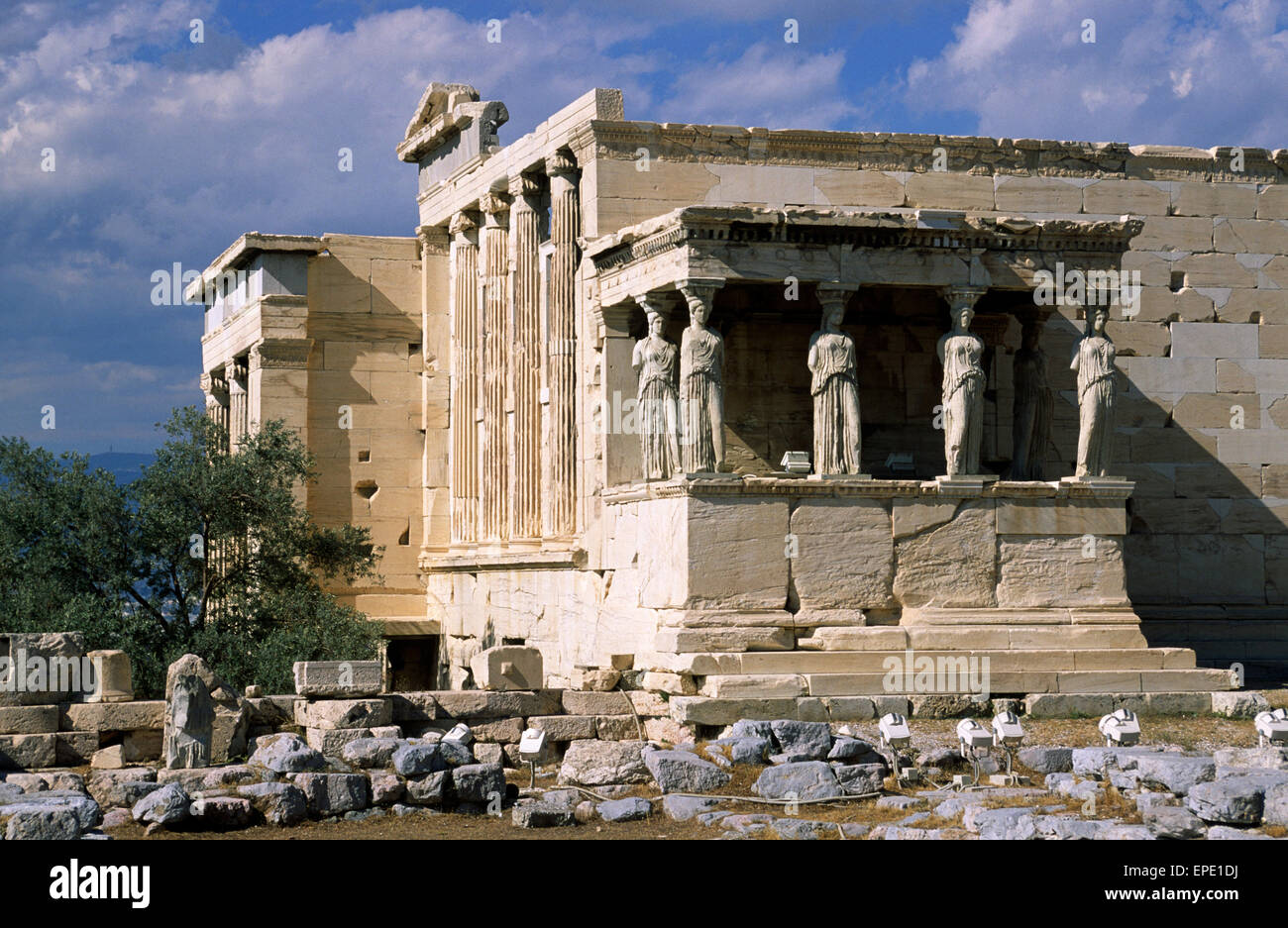 Erechtheion ancient greek temple hi-res stock photography and images ...