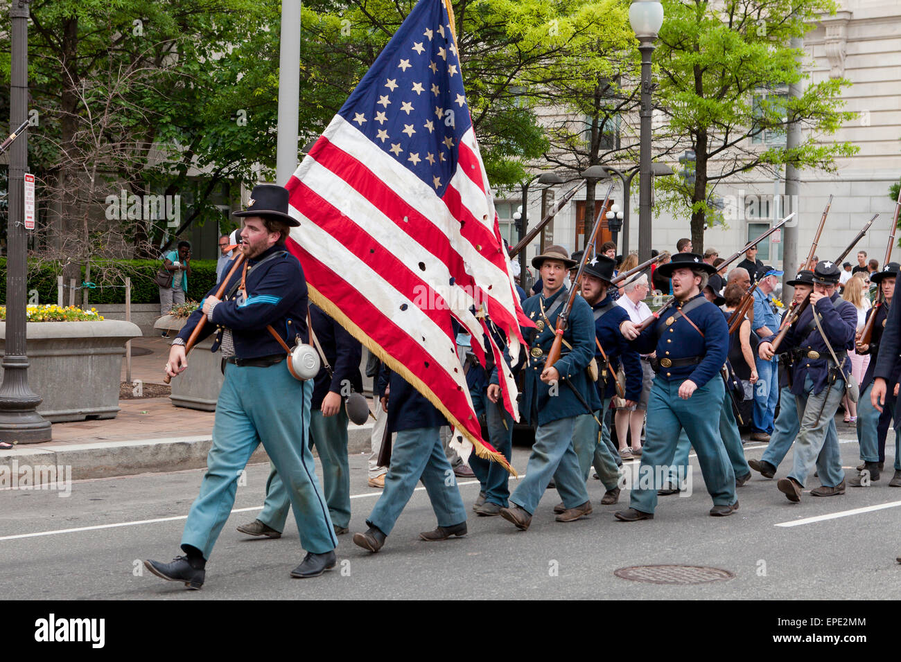 Union troops celebrate civil war hi-res stock photography and images ...