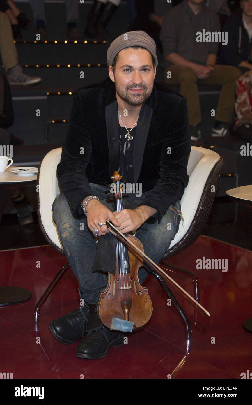 German ZDF TV talkshow Markus Lanz at Fernsehmacher-Studio Featuring ...