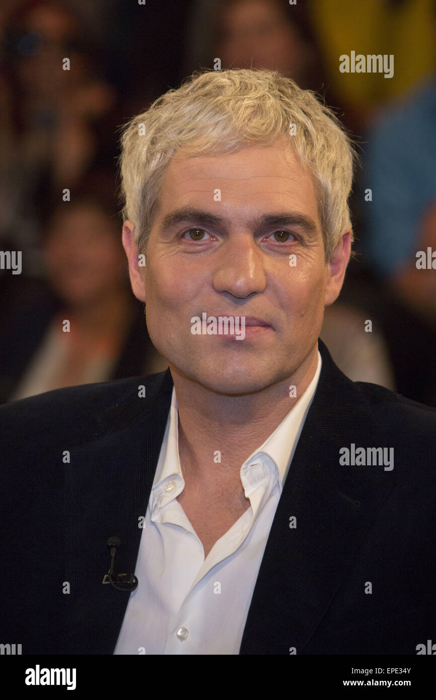 German ZDF TV talkshow Markus Lanz at Fernsehmacher-Studio Featuring ...