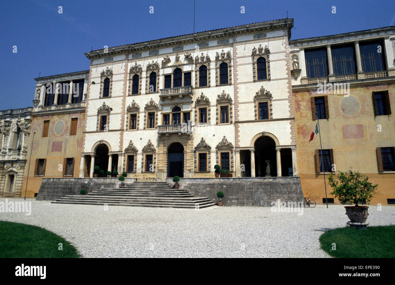 Italy, Veneto, Padua, Piazzola sul Brenta, Villa Contarini Stock Photo ...