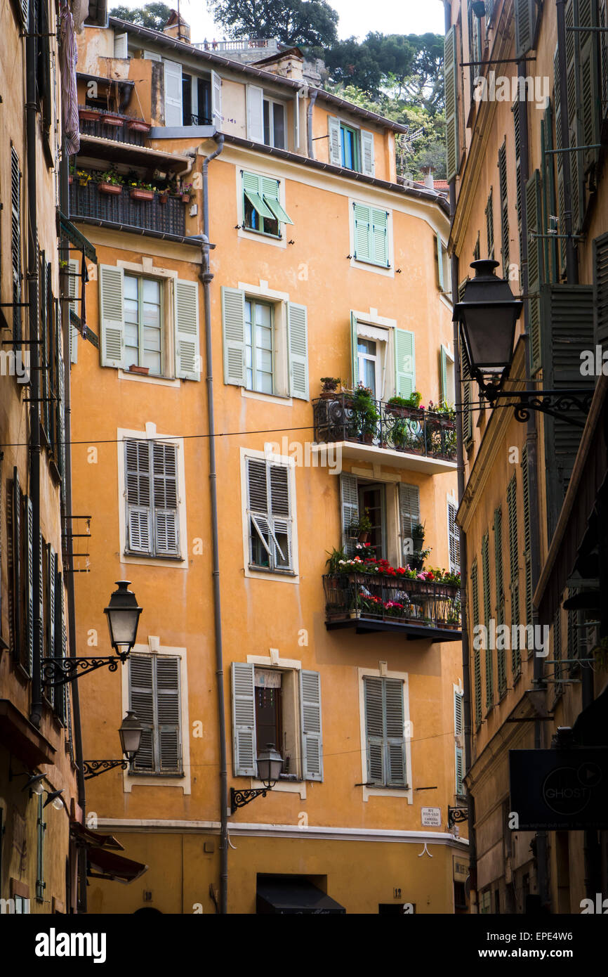 Apartments in Nice Stock Photo - Alamy