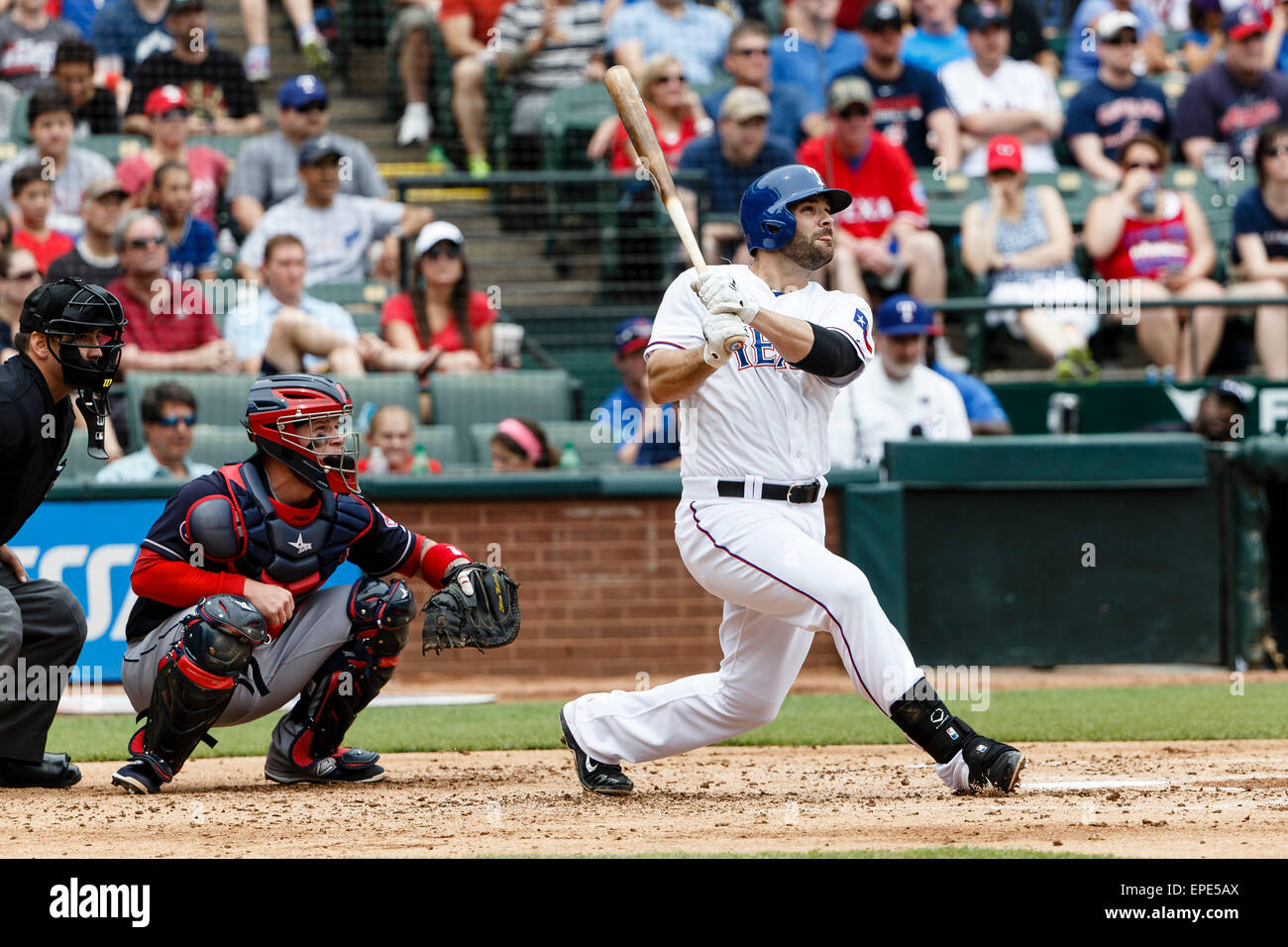 Arlington Texas Usa 17th May 2015 Texas Rangers First Baseman