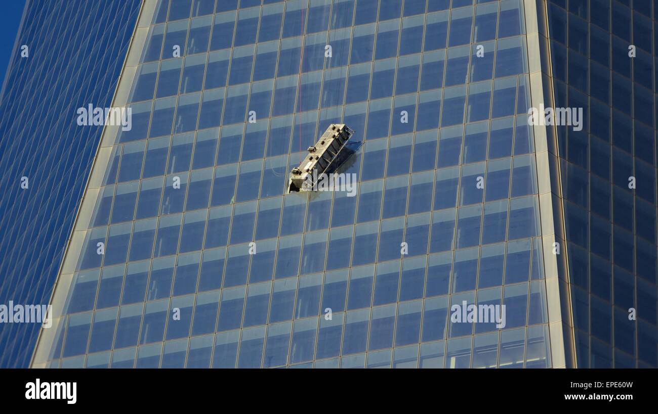 New York emergency crews rescued two workers who were trapped in a ...