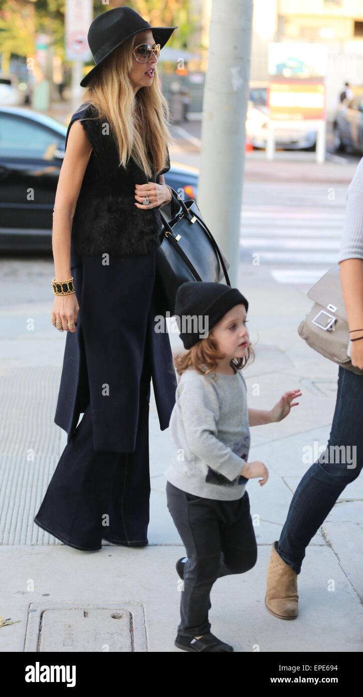 Rachel Zoe and her son Skyler shop at Kitson Kids on Melrose Ave ...