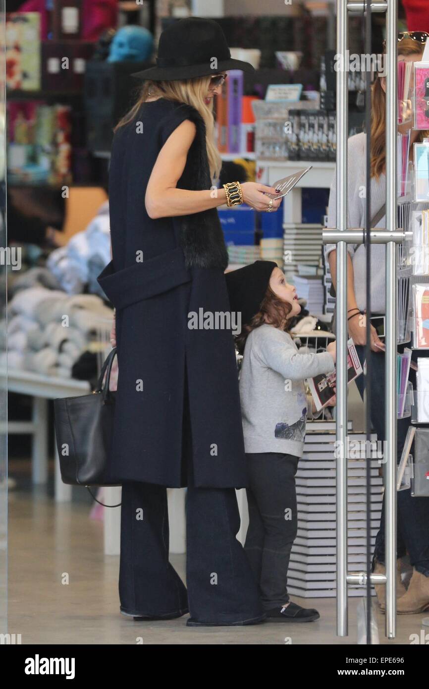 Rachel Zoe and her son Skyler shop at Kitson Kids on Melrose Ave ...