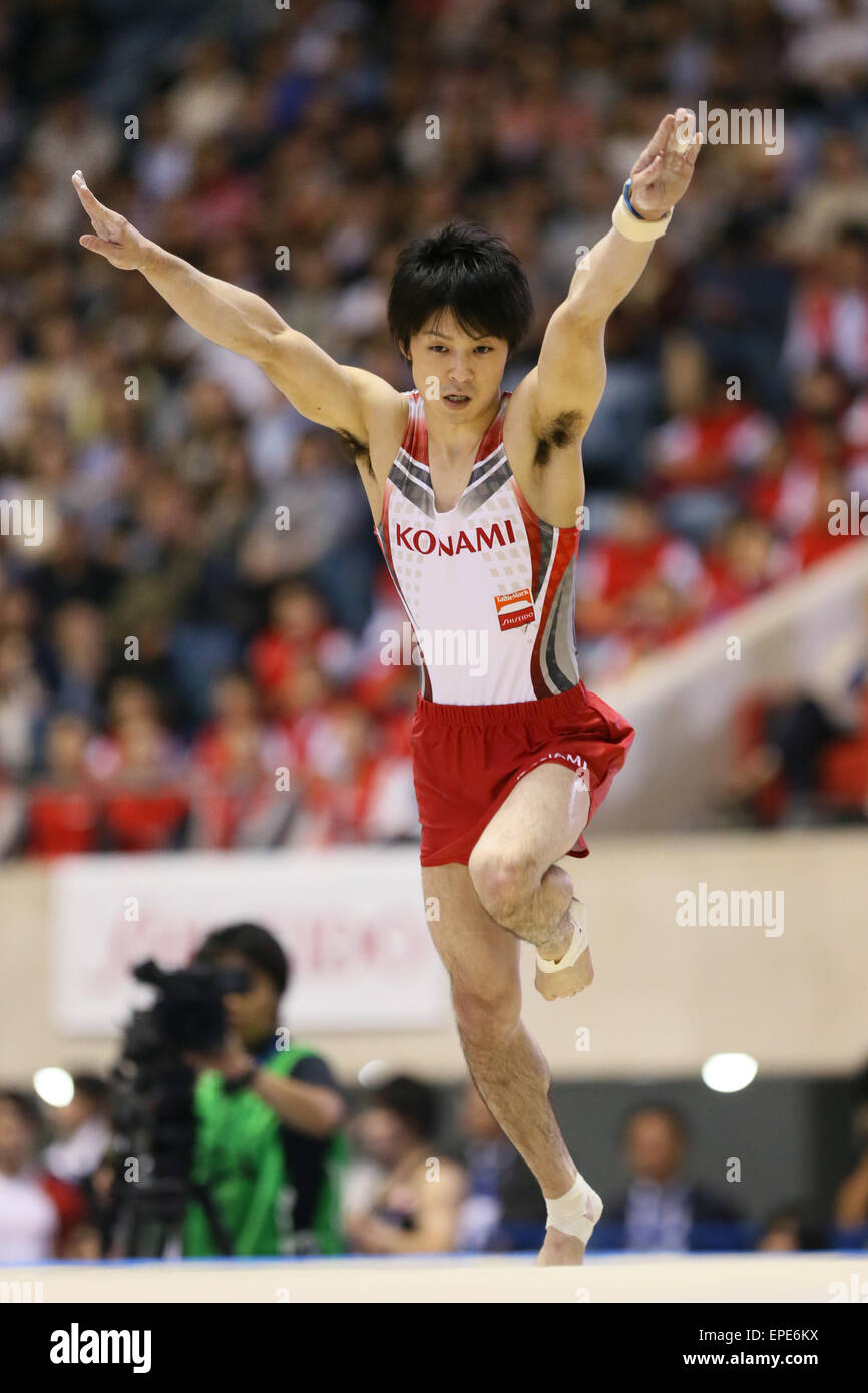 Yoyogi 1st Gymnasium, Tokyo, Japan. 17th May, 2015. Kohei Uchimura, MAY ...