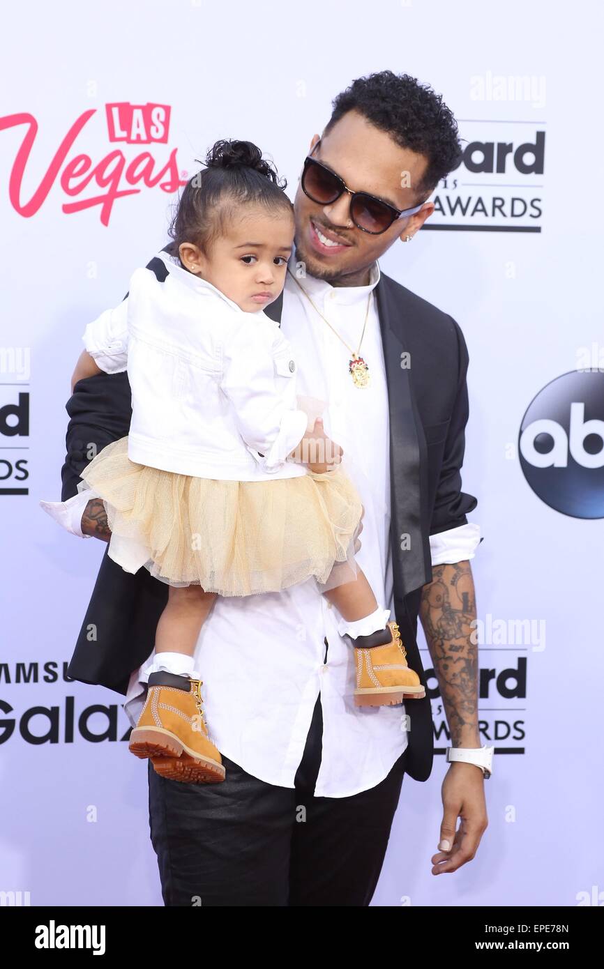 Las Vegas, Nevada, USA. 17th May, 2015. Royalty Brown (daughter), Chris ...