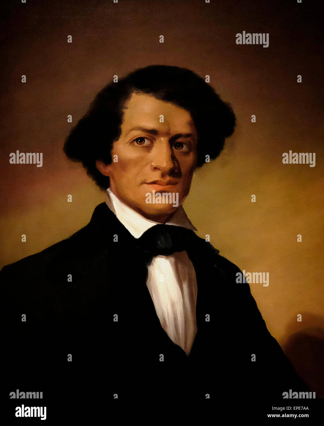Frederick Douglass, Freed Slave, Abolitionist, circa 1844 Stock Photo ...