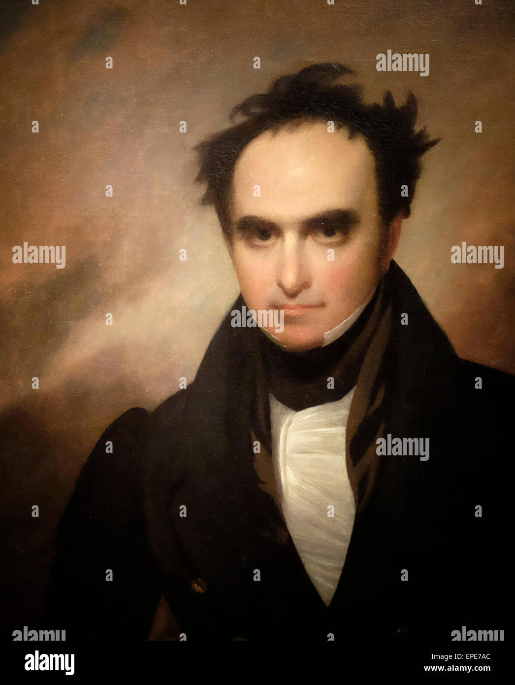 Daniel C Webster, New England Politician, 1835 Francis Alexander Stock ...