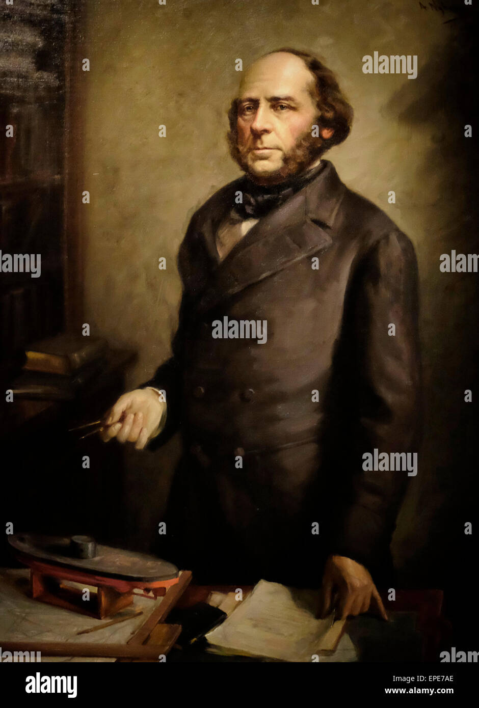 John Ericsson, Engineer, Designer and builder of the USS Monitor Stock ...