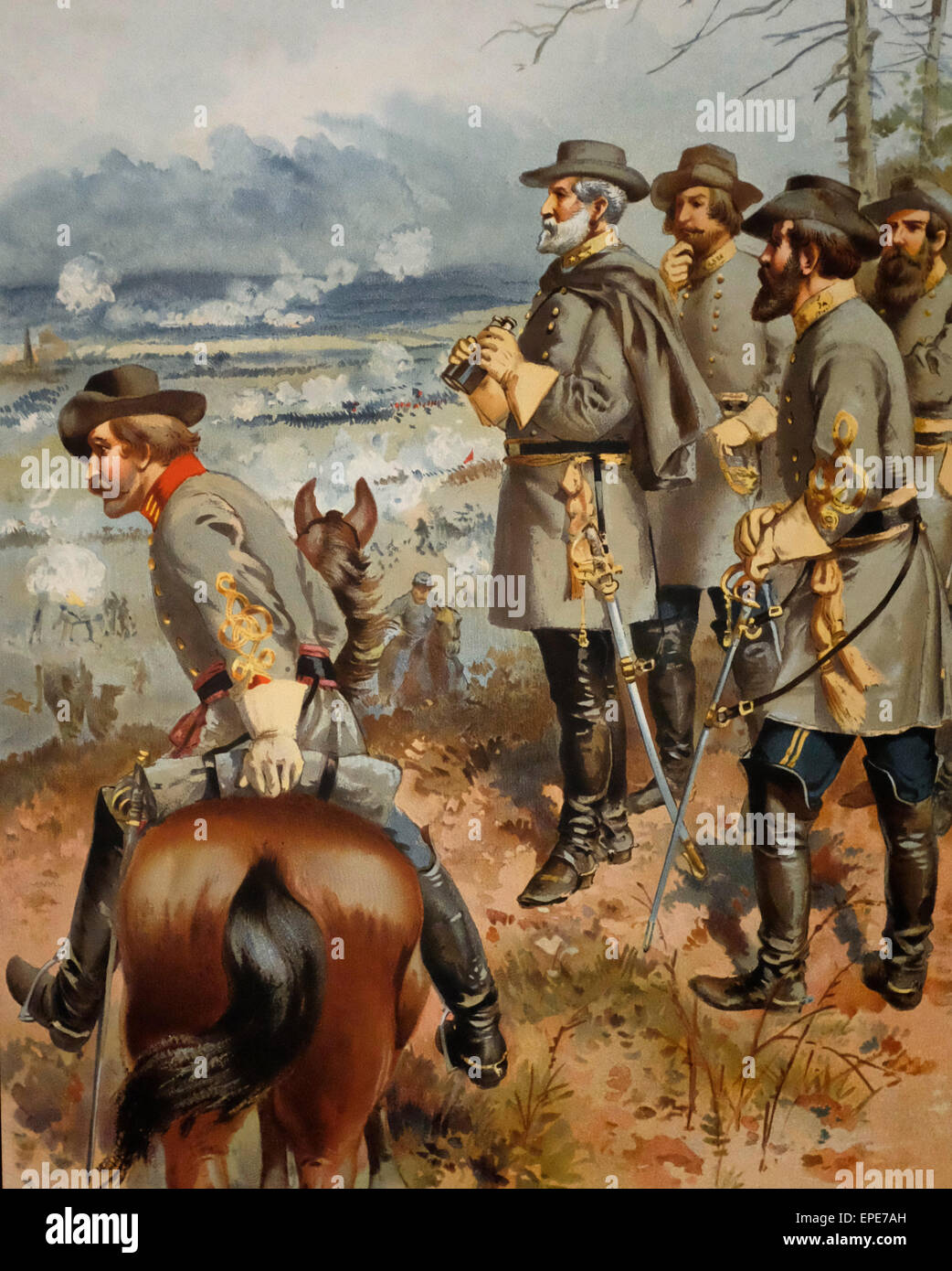 General robert e lee hi-res stock photography and images - Alamy