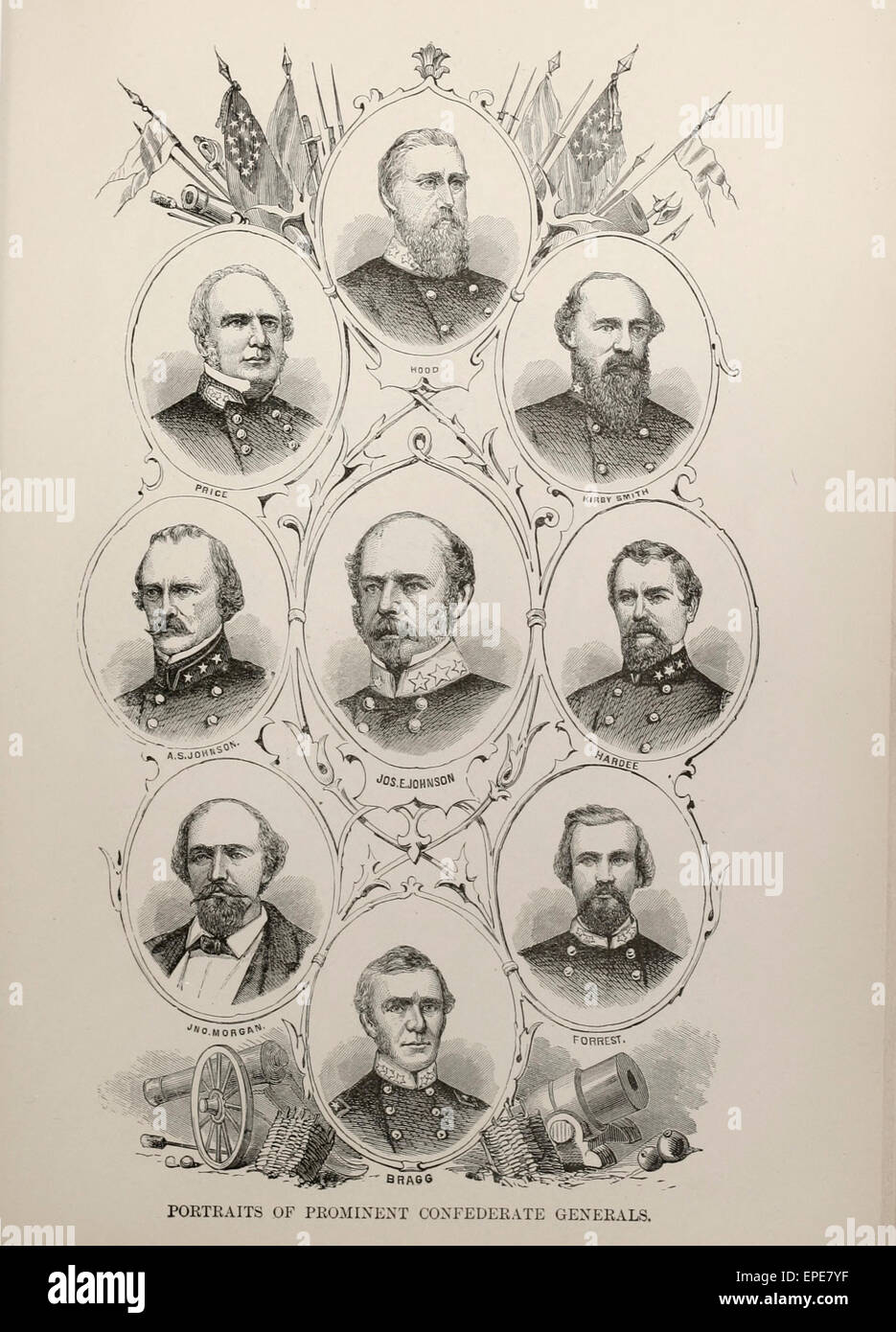 Generals of the confederate hi-res stock photography and images - Alamy