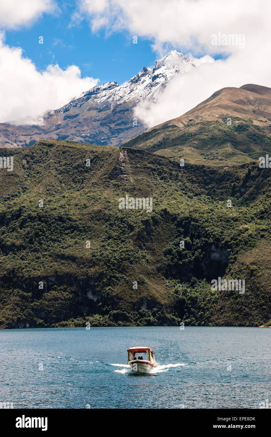 Cuicocha caldera and lake in Ecuador South America Stock Photo - Alamy