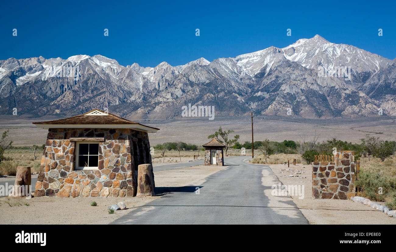 Manzanar internment camp hi-res stock photography and images - Alamy