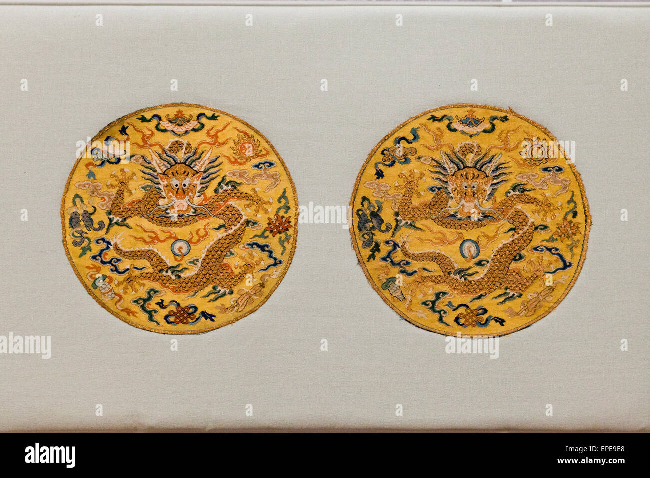 Imperial insignia roundels, circa Qing dynasty, China - George ...