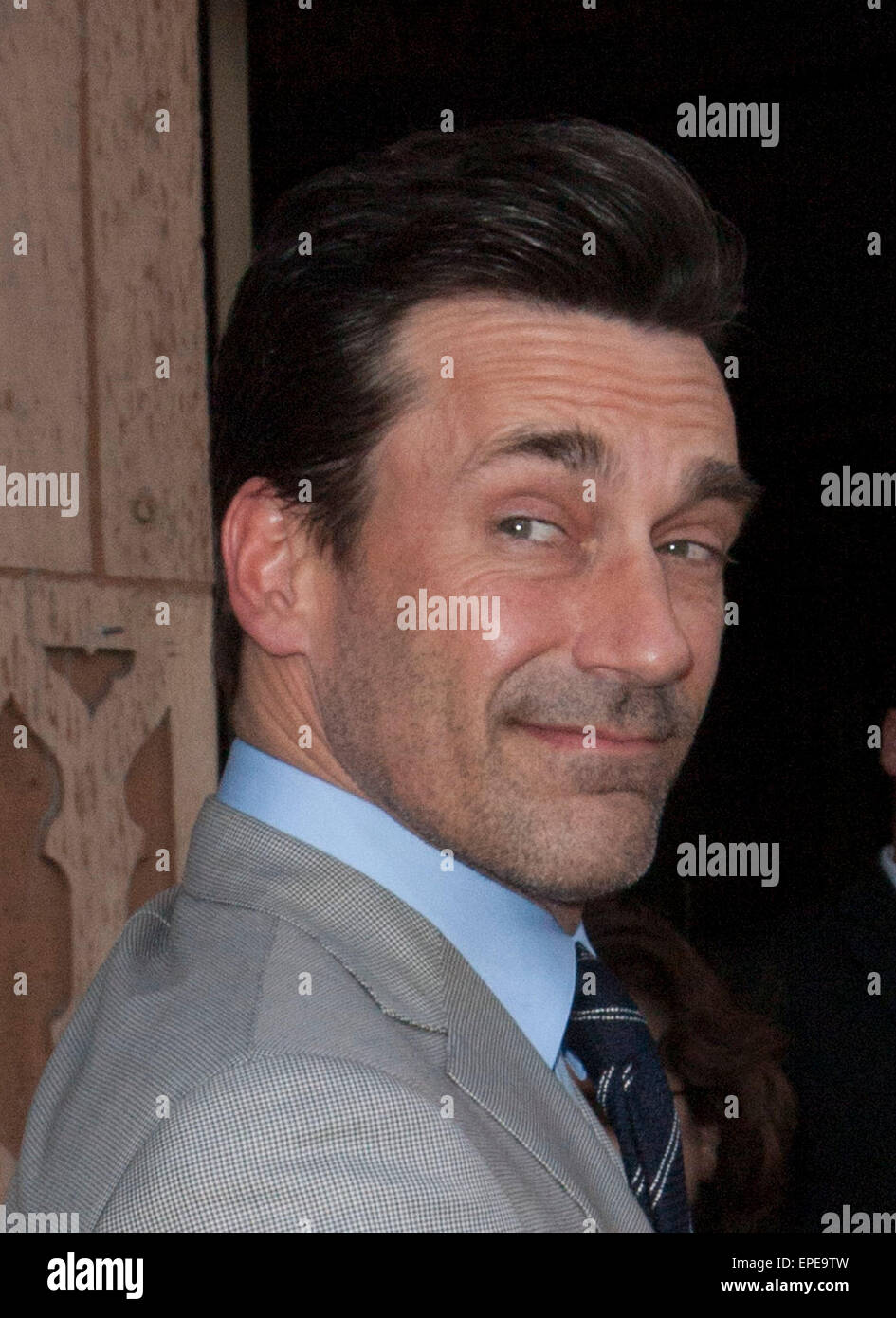 Los Angeles, California, USA. 17th May, 2015. John Hamm arrives at the ...