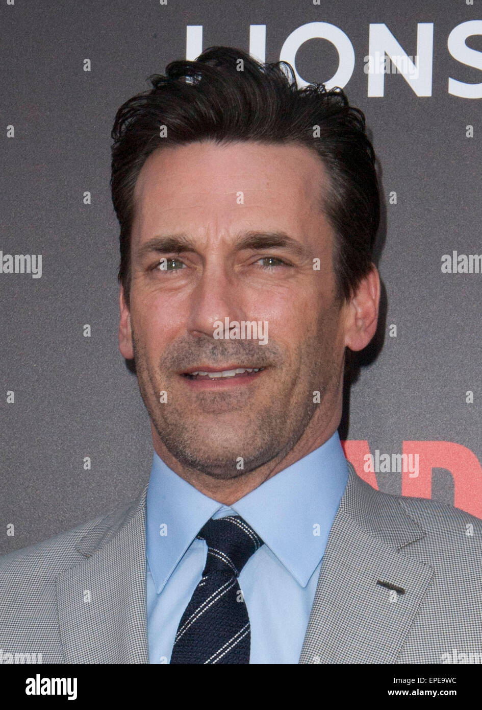 Los Angeles, California, USA. 17th May, 2015. John Hamm arrives at the ...