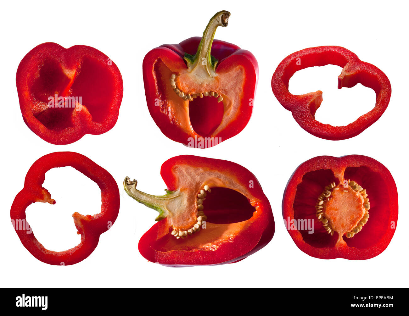 Pepper field Cut Out Stock Images & Pictures - Alamy