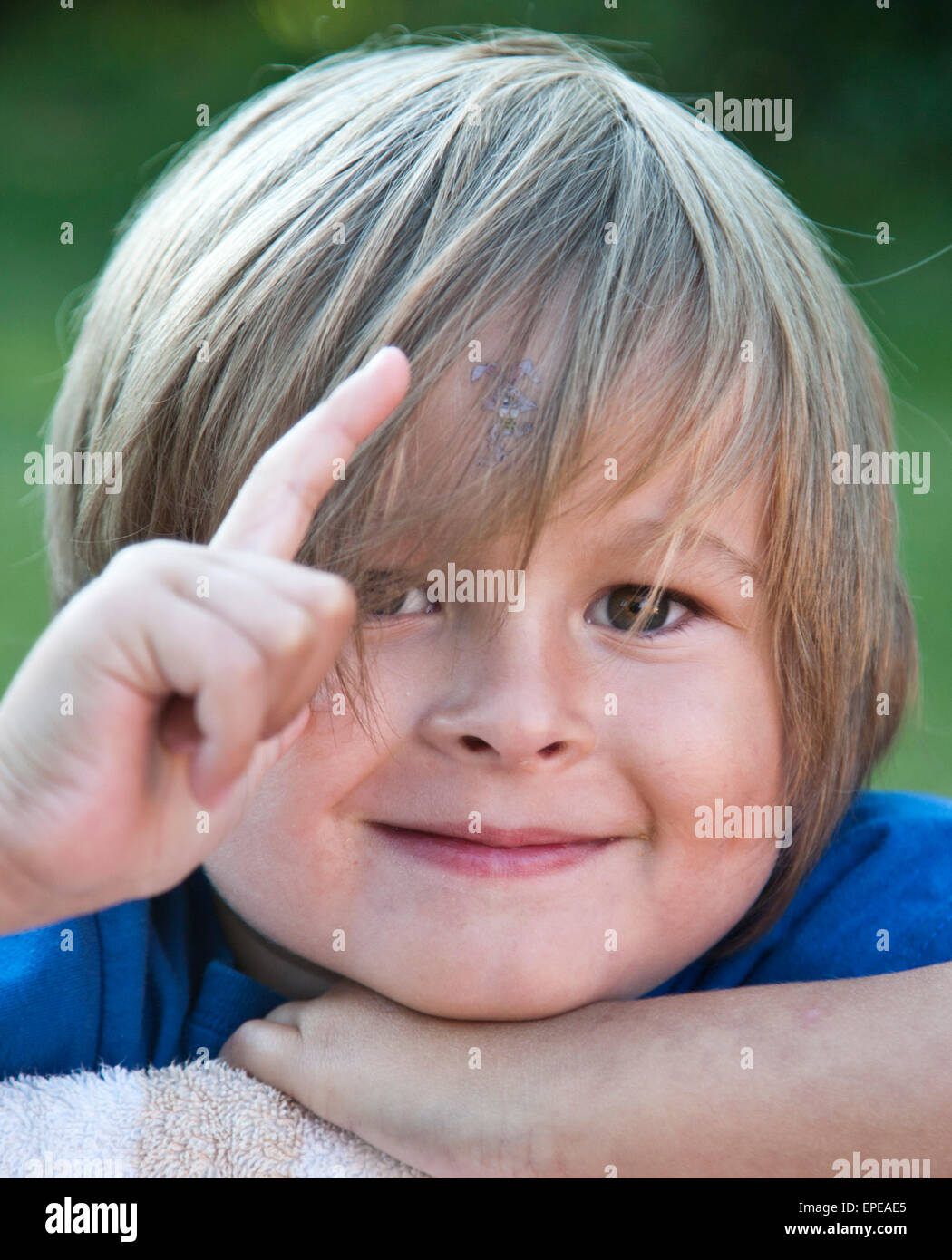 A young boy Stock Photo - Alamy