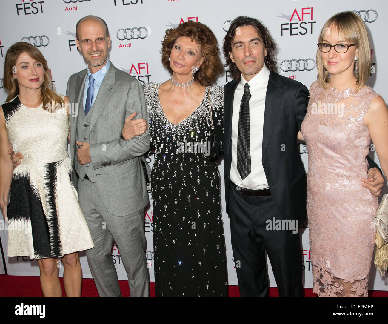 Celebrities attends the special tribute to Sophia Loren during the AFI ...