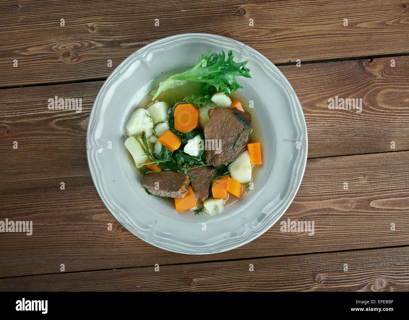 Perpetual stew - various ingredients can be used in perpetual stew ...