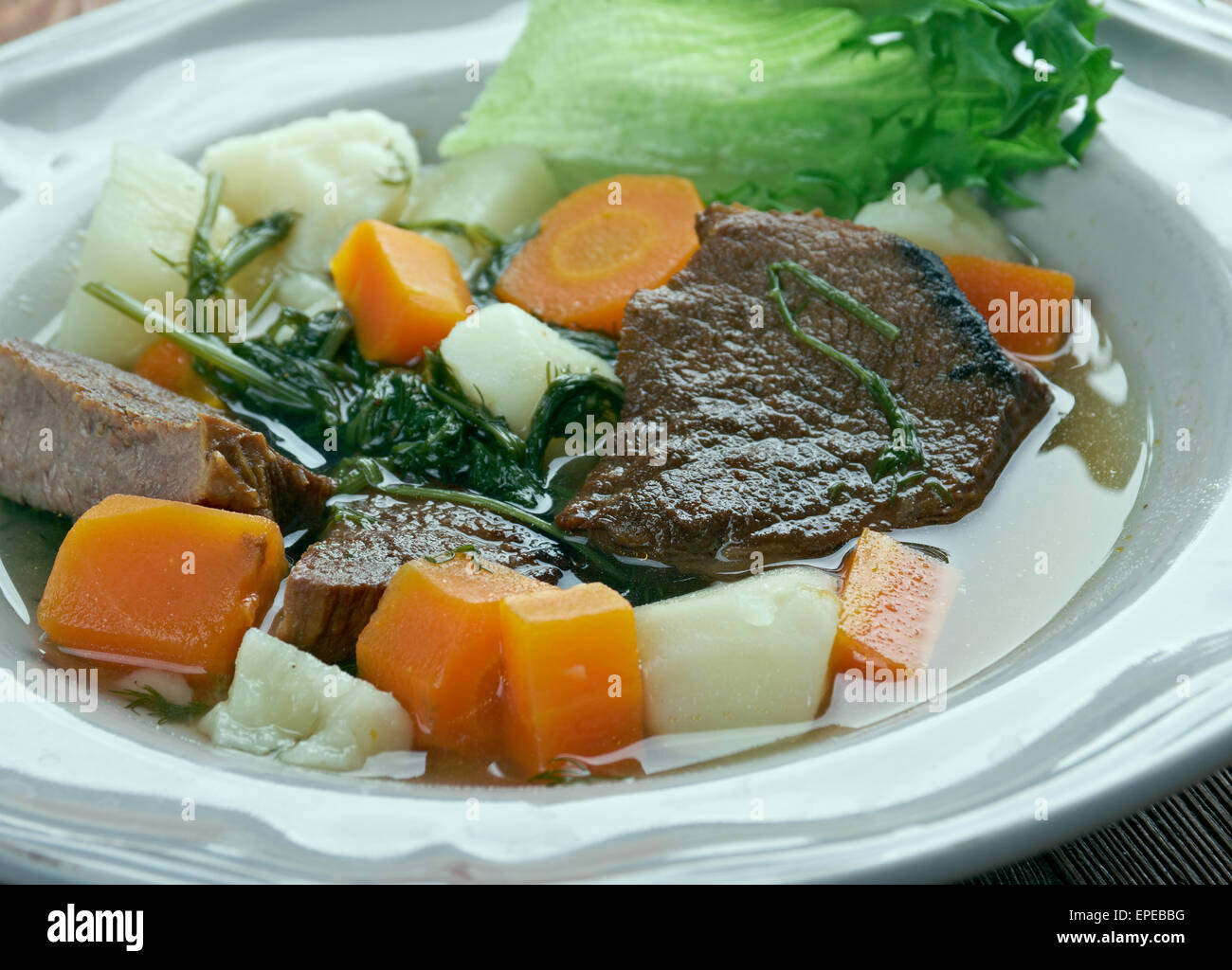 Perpetual stew - various ingredients can be used in perpetual stew ...