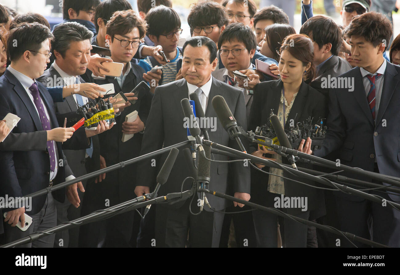 Lee Wan-koo, May 14, 2015 : Former South Korean Prime Minister Lee Wan ...