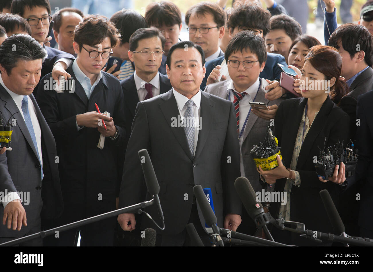 Lee Wan-koo, May 14, 2015 : Former South Korean Prime Minister Lee Wan ...
