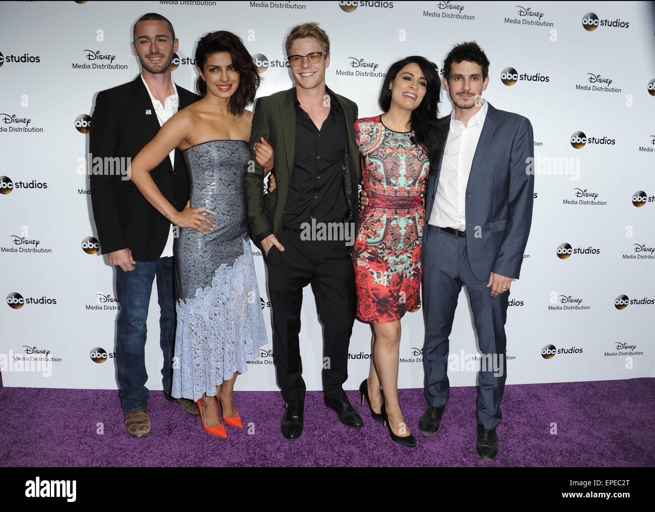 May 17, 2015 - Los Angeles, California, U.S. - Cast Of Quantico ...