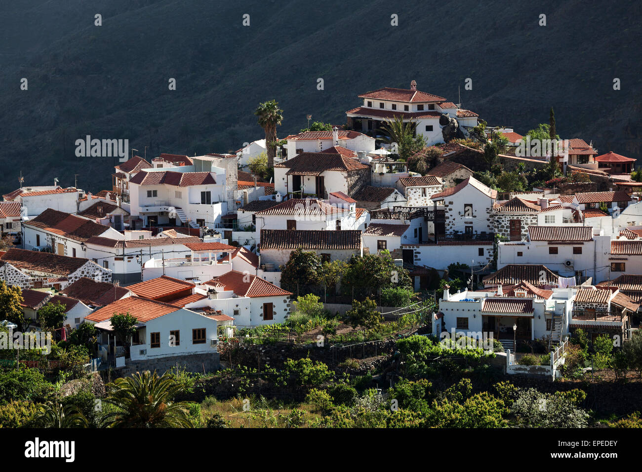 Fataga village gran canaria hi-res stock photography and images - Alamy