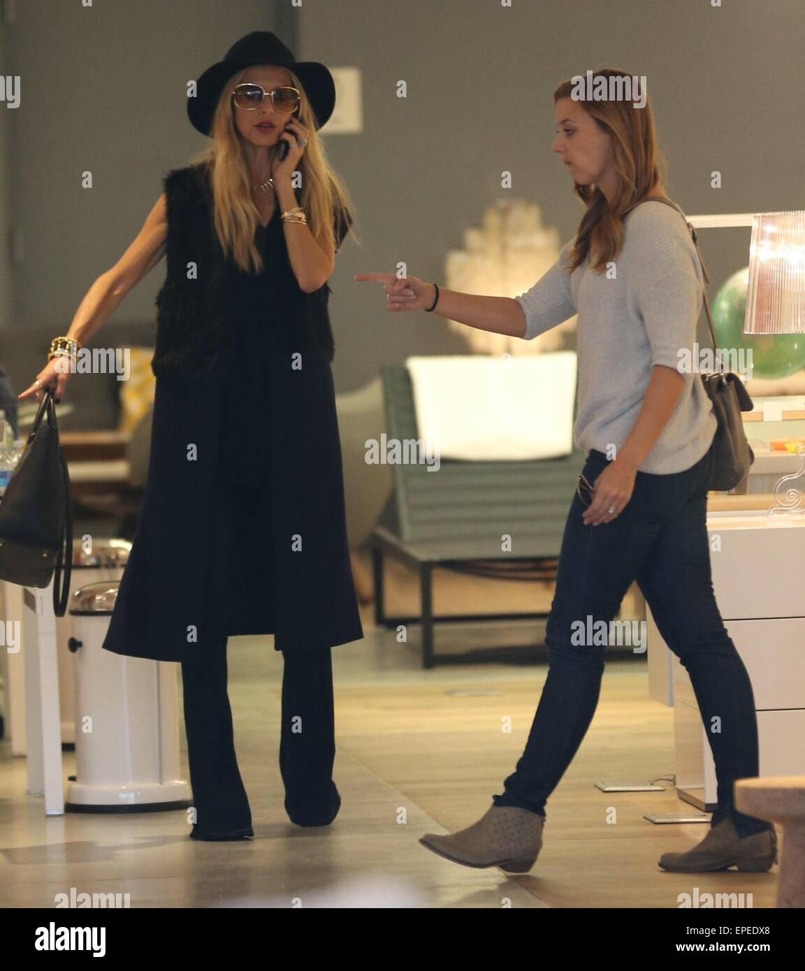 Rachel Zoe shops at Kitson Kids Featuring: Rachel Zoe Where: Los ...