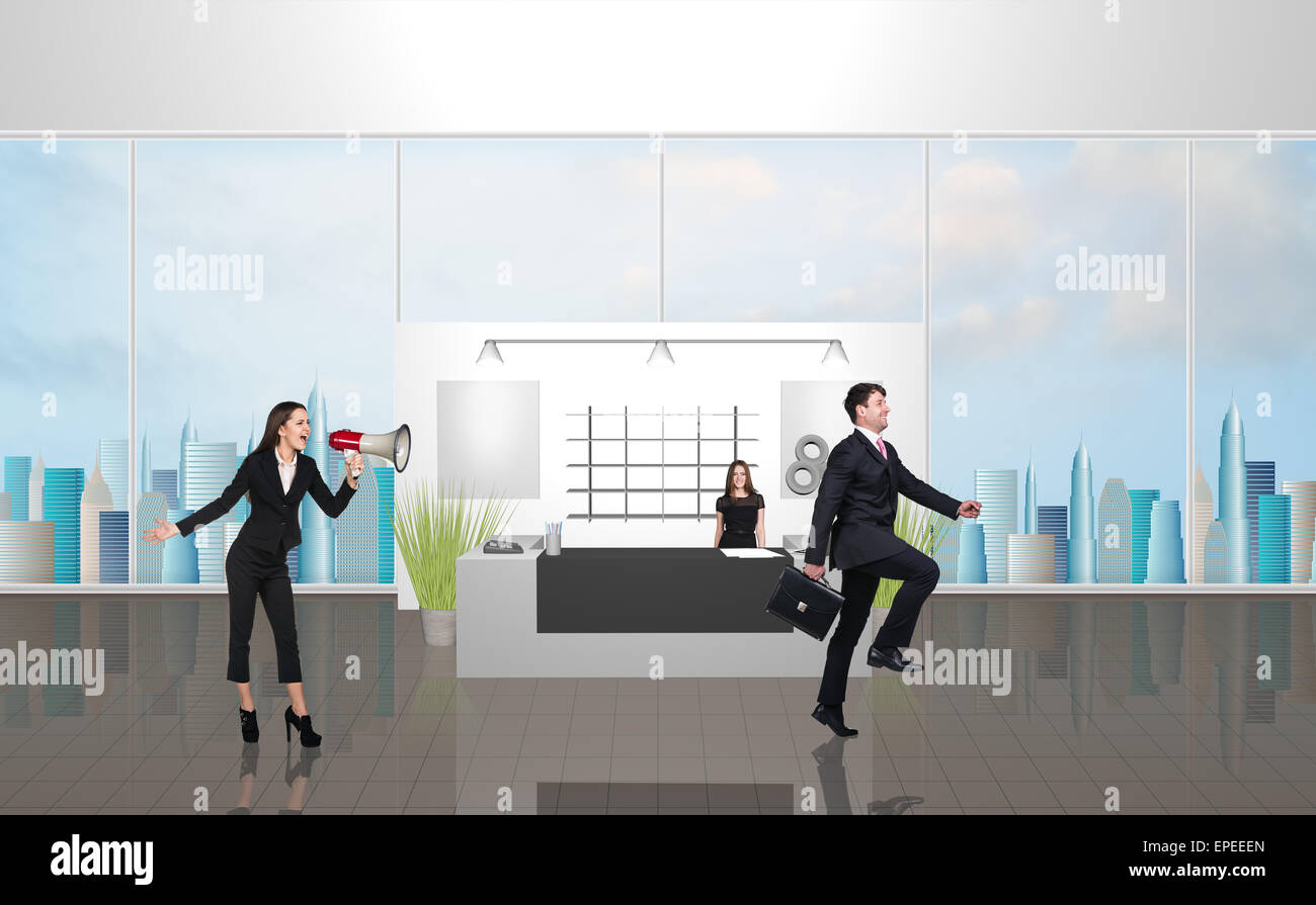 Corporate office reception hi-res stock photography and images - Alamy