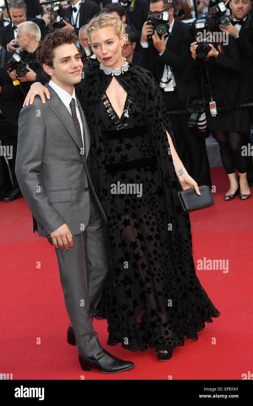 Cannes, France. 17th May, 2015. CANNES, FRANCE - MAY 17: Xavier Dolan ...