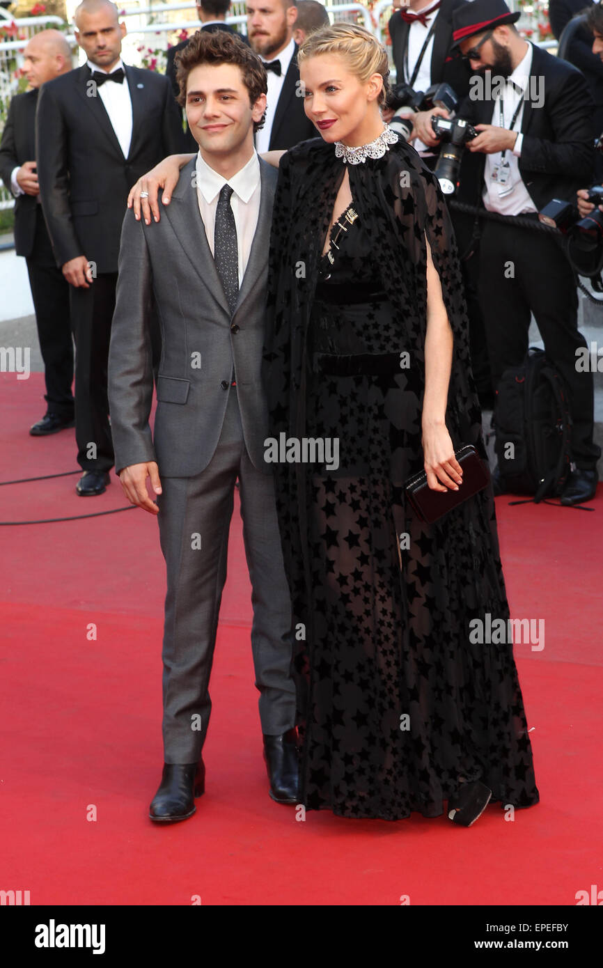 Cannes, France. 17th May, 2015. CANNES, FRANCE - MAY 17: Xavier Dolan ...