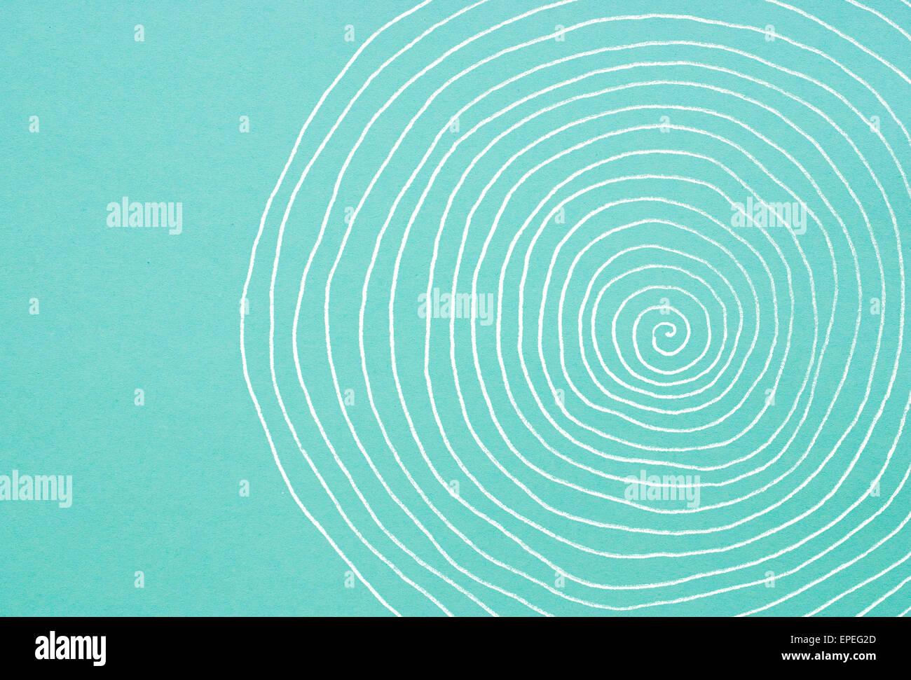 Abstract swirl element - spiral on textured paper Stock Photo - Alamy