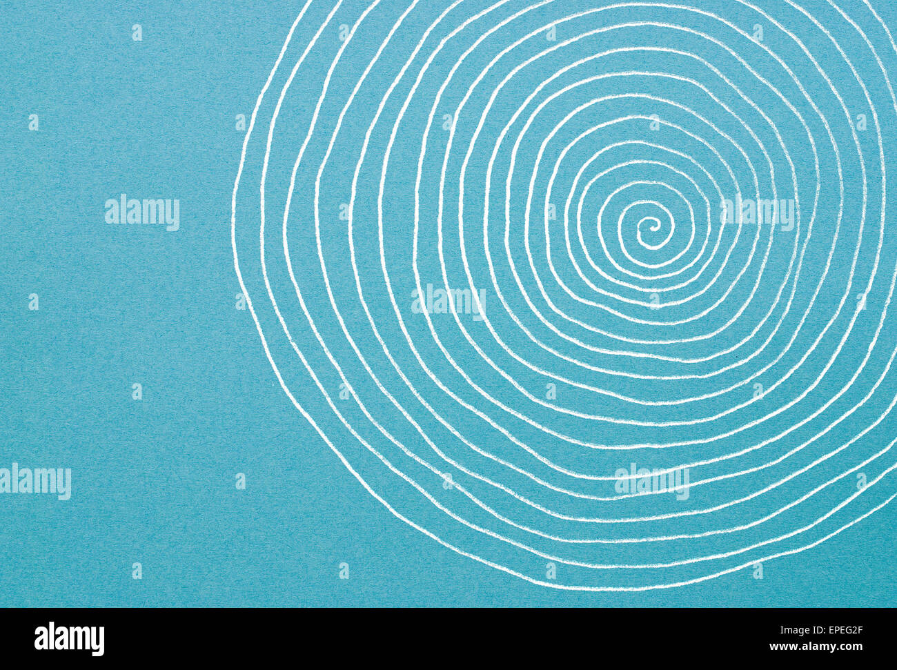 Abstract swirl element - spiral on textured paper Stock Photo - Alamy