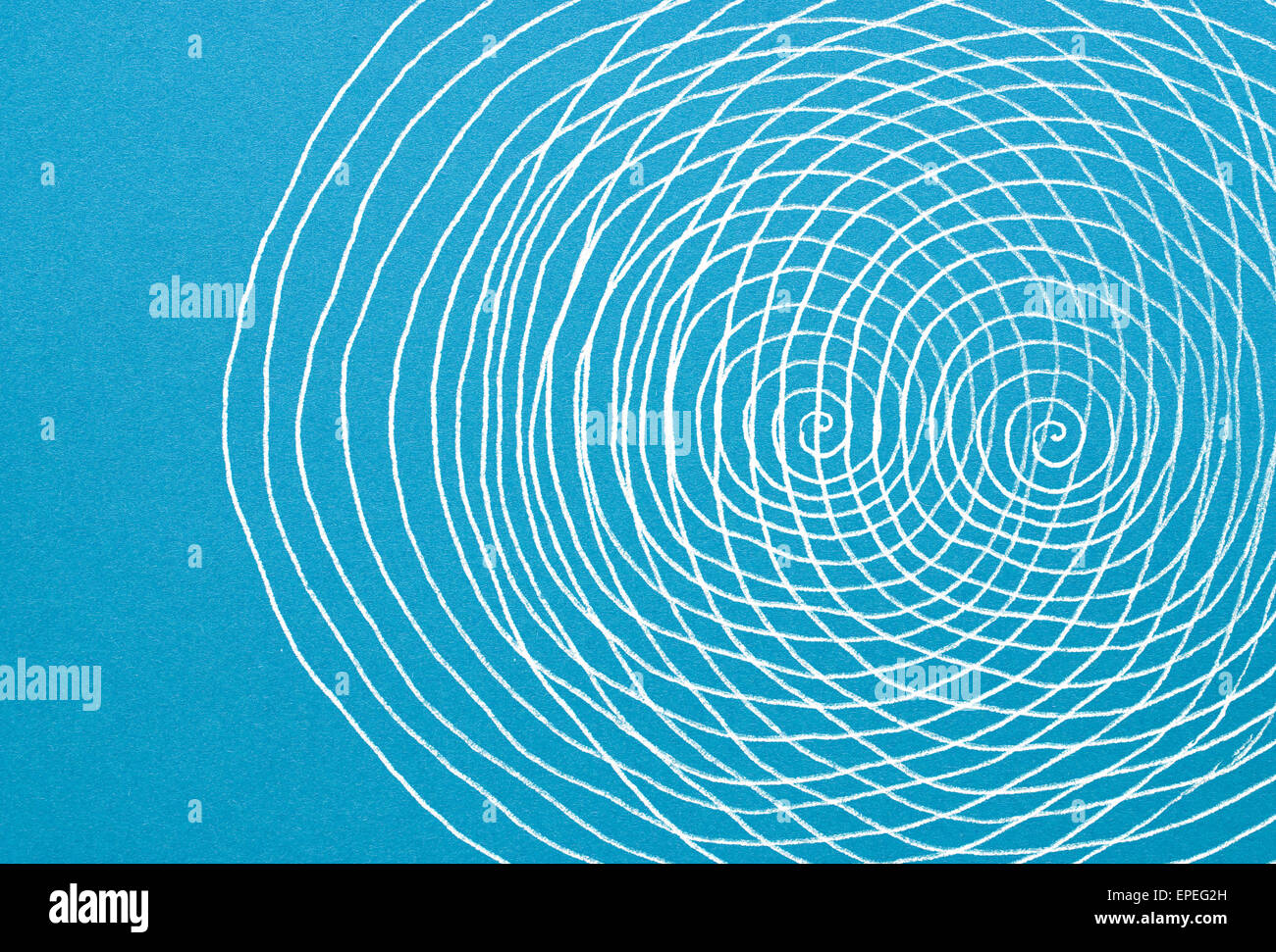 Abstract swirl element - spiral on textured paper Stock Photo - Alamy