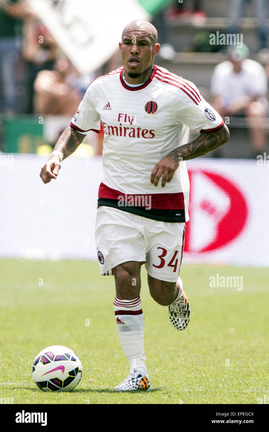 Reggio Emilia, Italy. 17th May, 2015. Nigel de Jong (Milan) Football ...