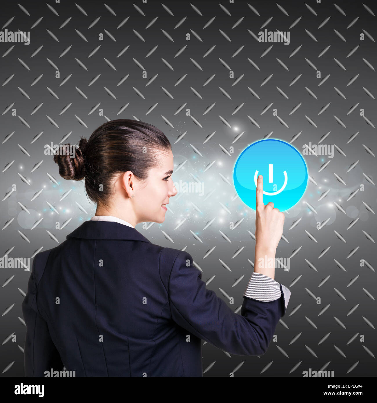 Digital click effect hi-res stock photography and images - Alamy