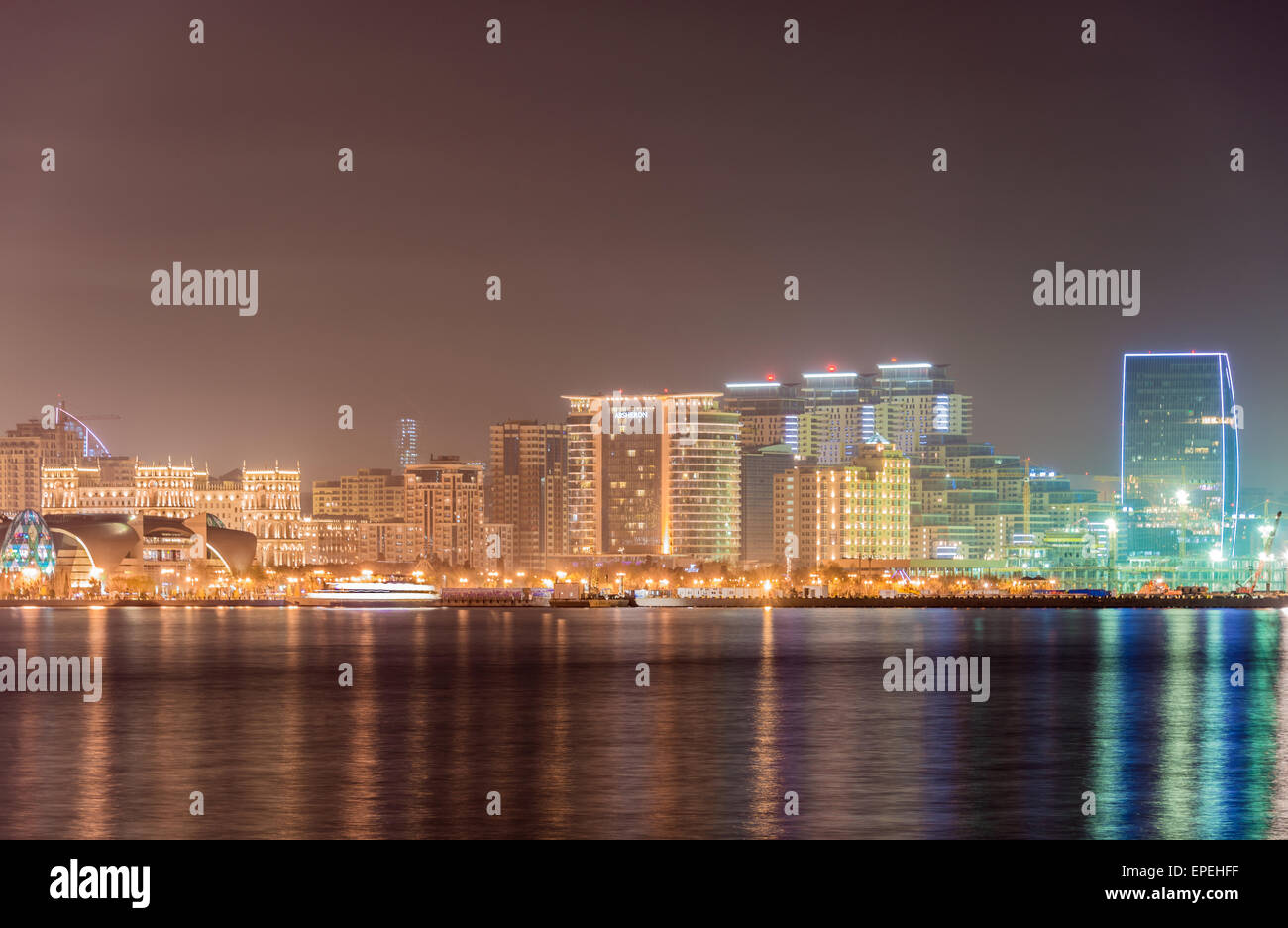 Baku nightlife hi-res stock photography and images - Alamy