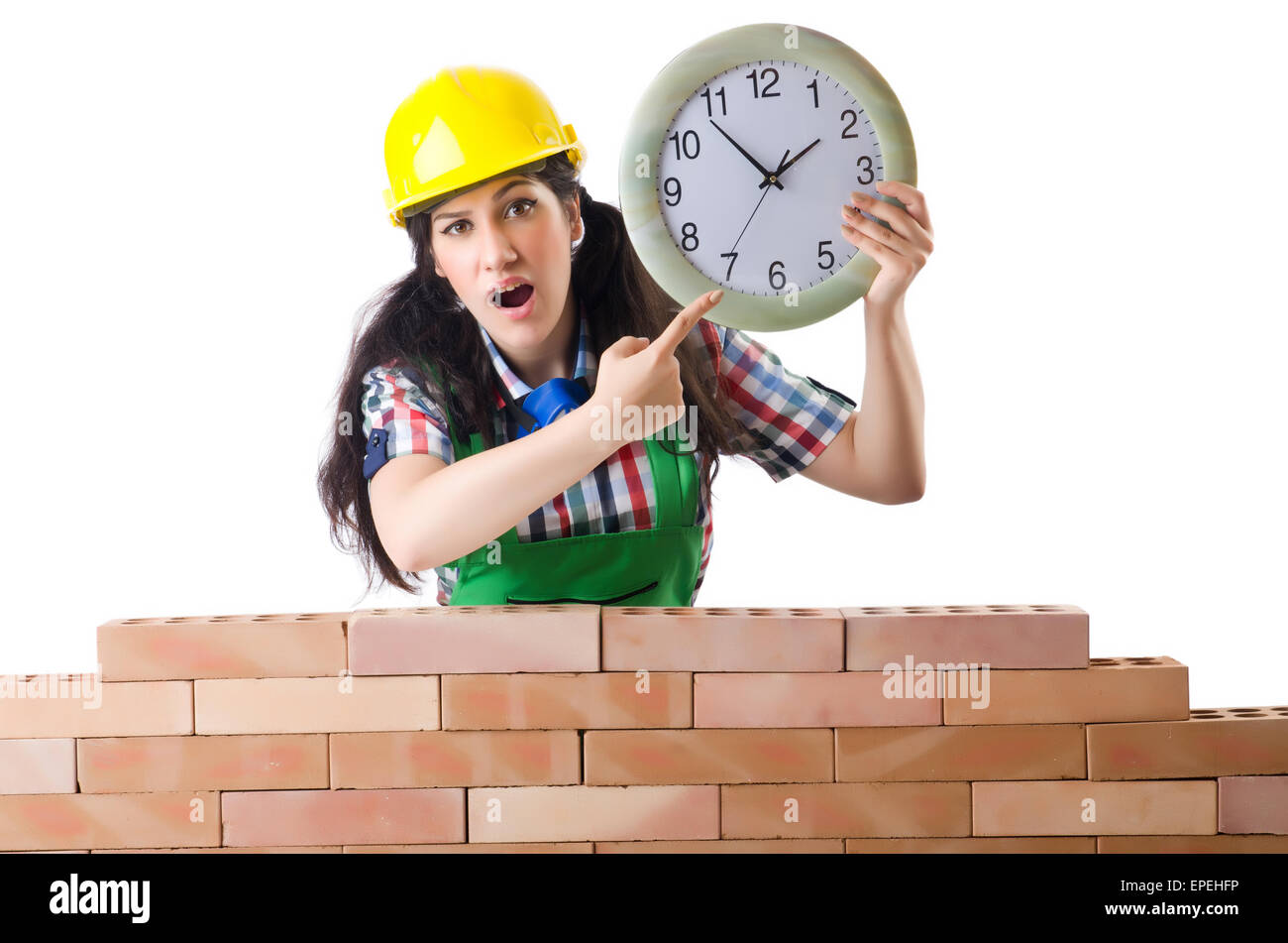 Concept of delay in construction Stock Photo - Alamy