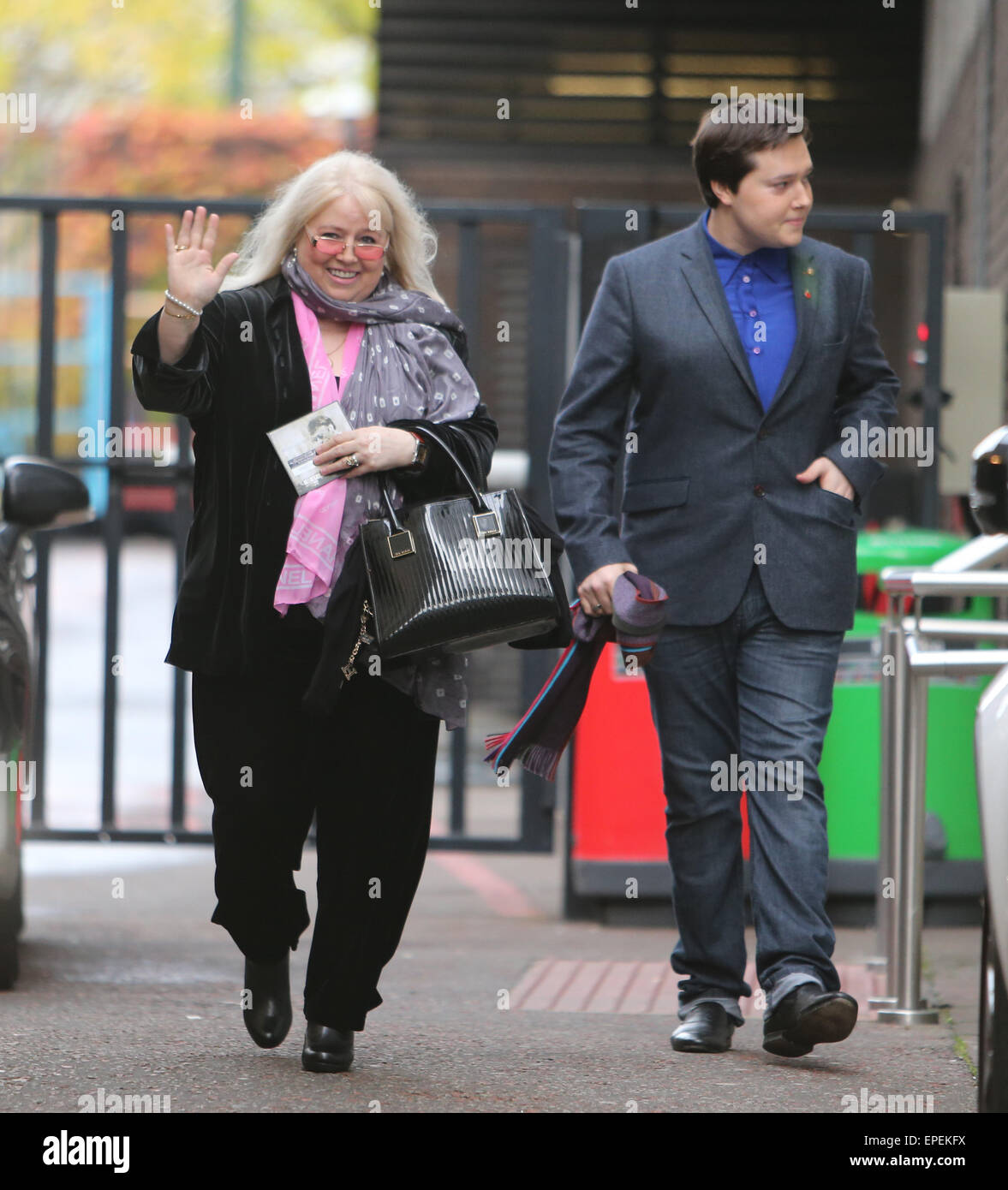 Dwina Gibb outside the ITV Studios Featuring: Dwina Gibb Where: London ...